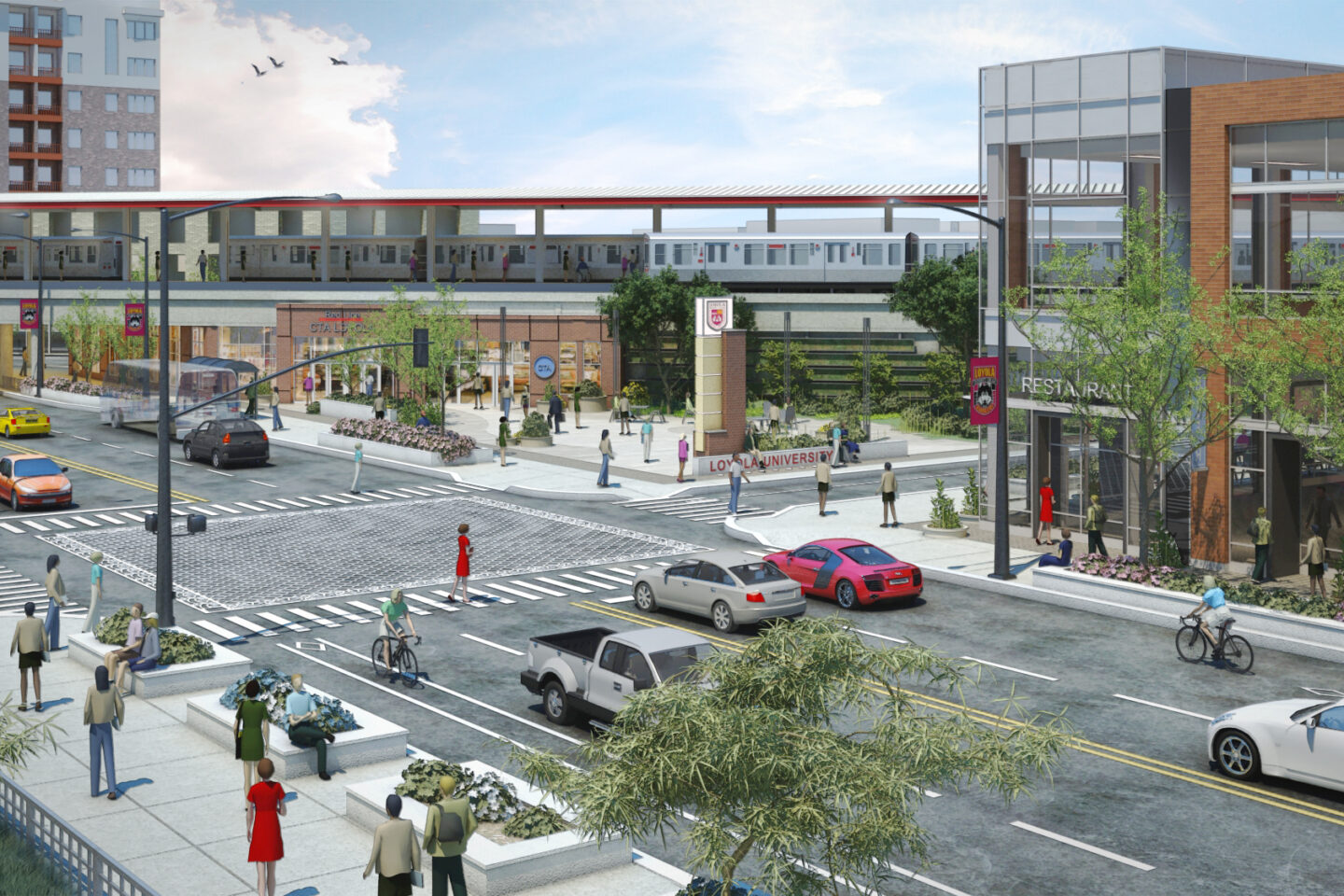 Loyola Station Square Plan - SCB - SCB