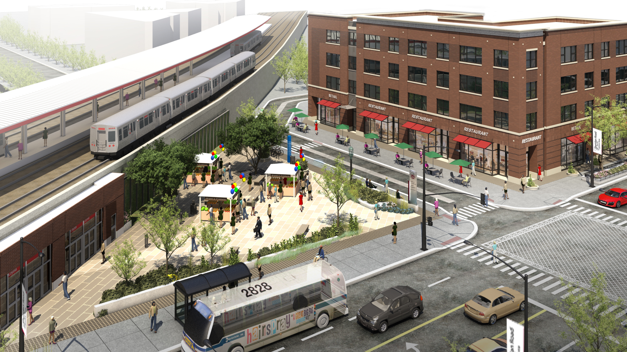 Loyola Station Square Plan - SCB - SCB