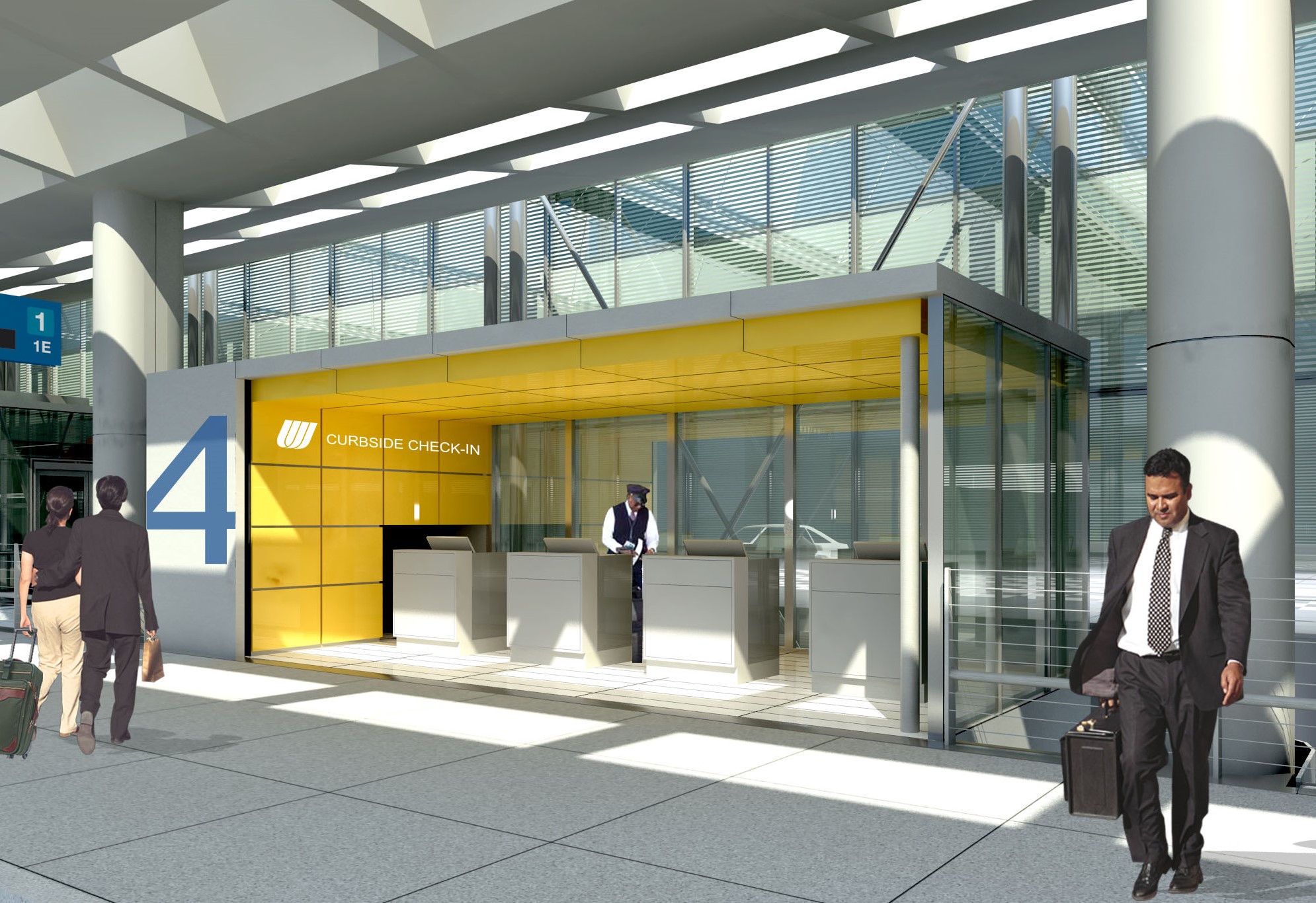 Terminal 1 Curbside Renovation ORD - SCB - SCB